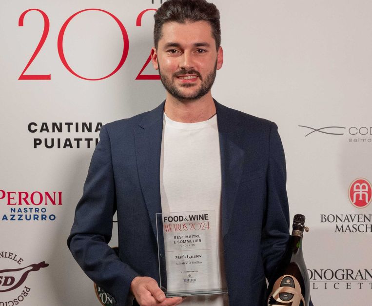 Best Maître e Sommelier Under 35: Mark Ignatov • Food and Wine Italia